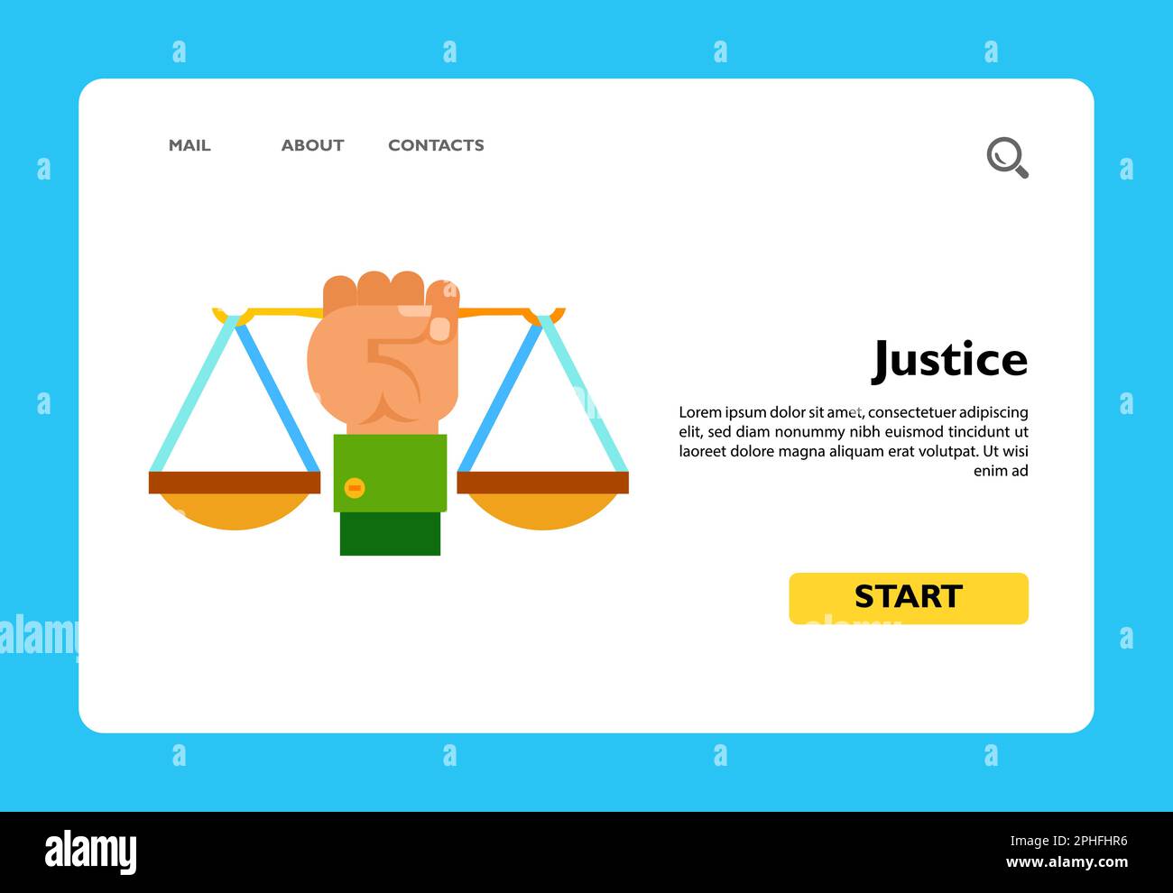 Justice Symbol Icon Stock Vector Image & Art - Alamy