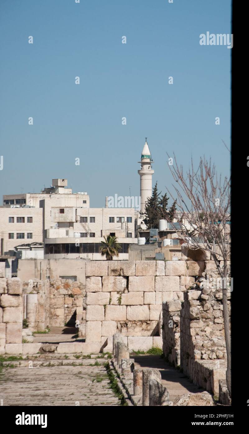Entrance gate to the umayyad palace hi-res stock photography and images ...