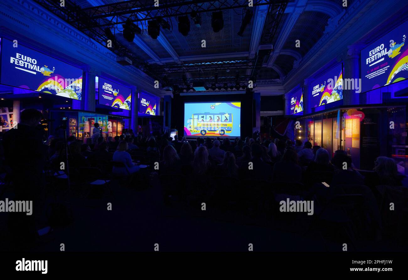 The launch of Eurovision EuroFestival at the British Music Experience ...