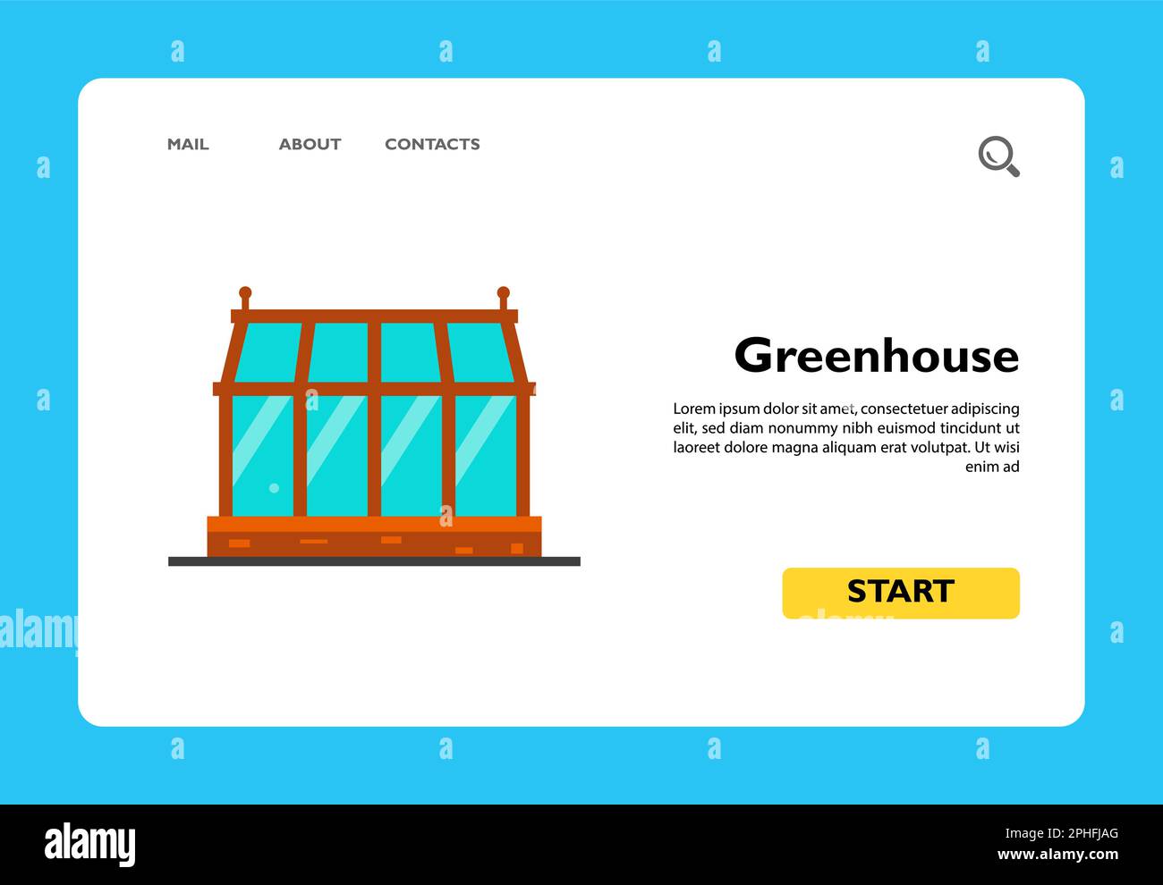 Glass greenhouse icon Stock Vector Image & Art - Alamy