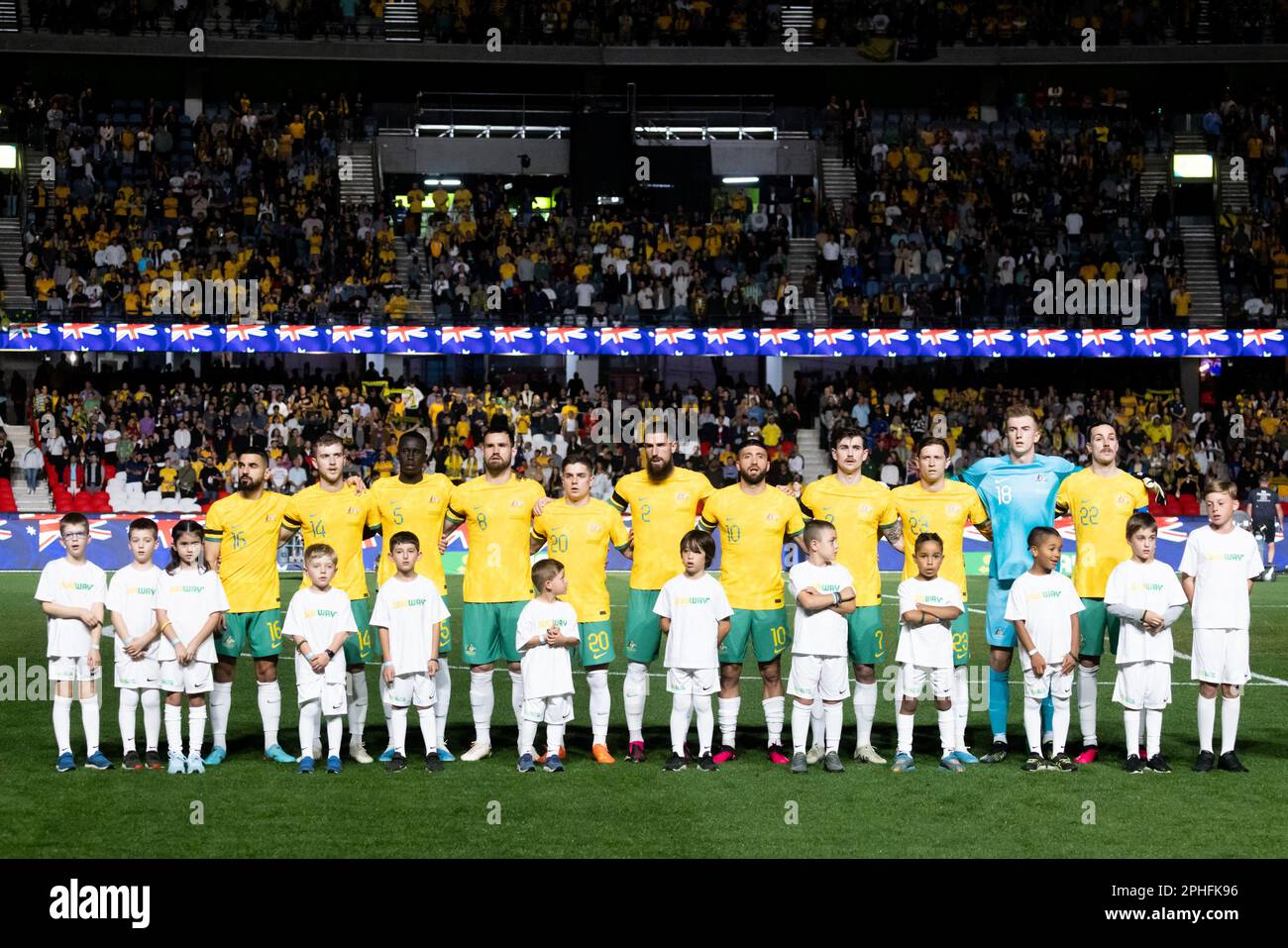 Australia socceroos team hi-res stock photography and images - Alamy