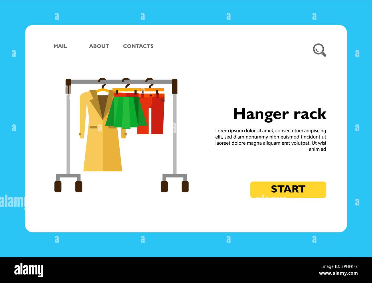 Hanger rack with warm women clothes icon Stock Vector Image & Art - Alamy