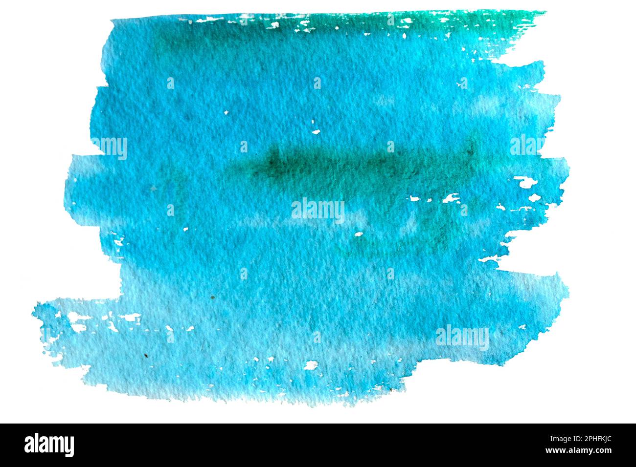 Watercolor spots of different shapes.A set of watercolor circles ...