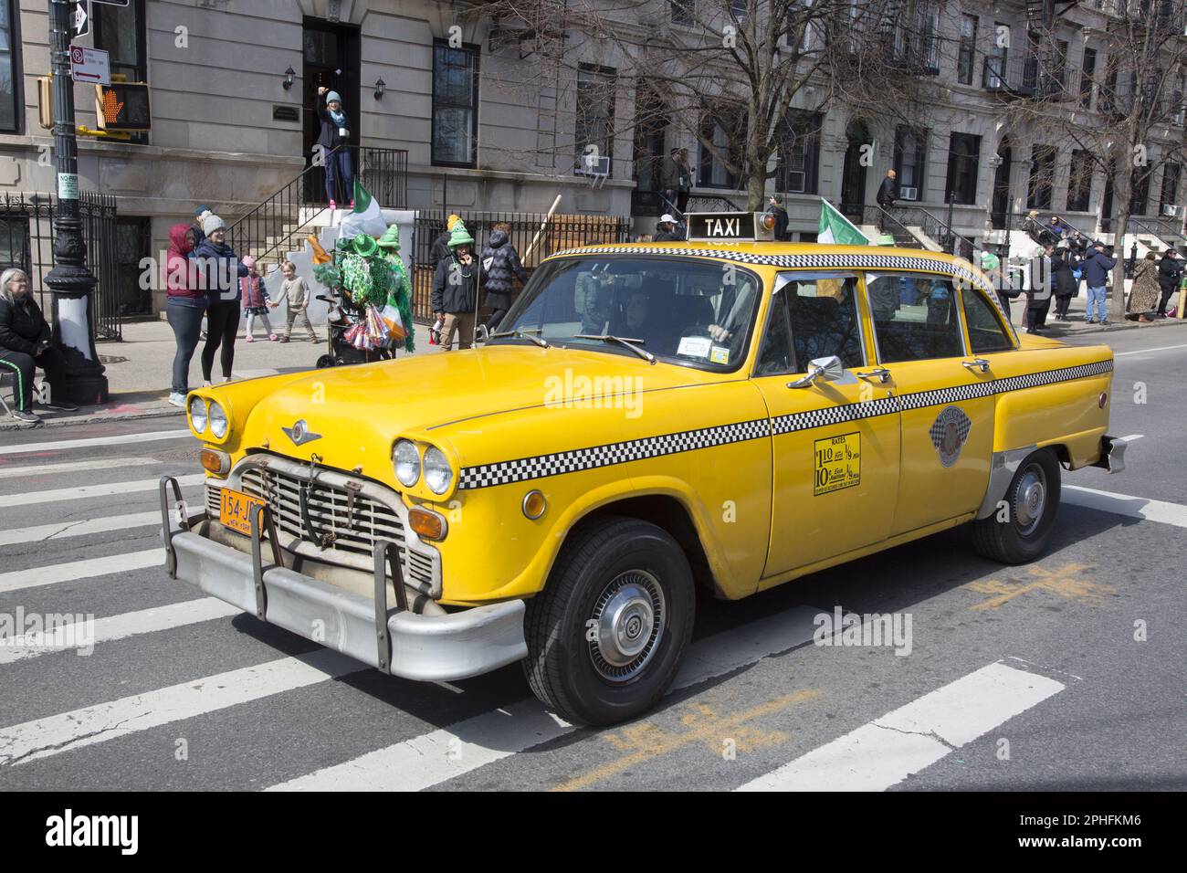 Saint Patrick's Irish Day Parade in the Park Slope neighborhood in ...
