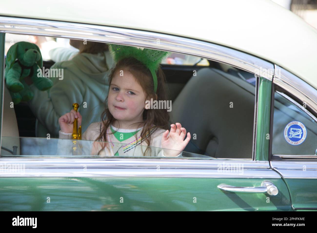 Saint Patrick's Irish Day Parade in the Park Slope neighborhood in ...