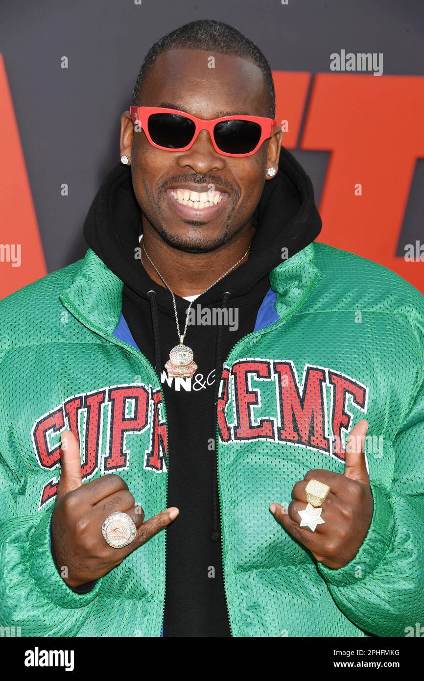 Los Angeles, California, USA. 27th Mar, 2023. Theotis Beasley attends ...