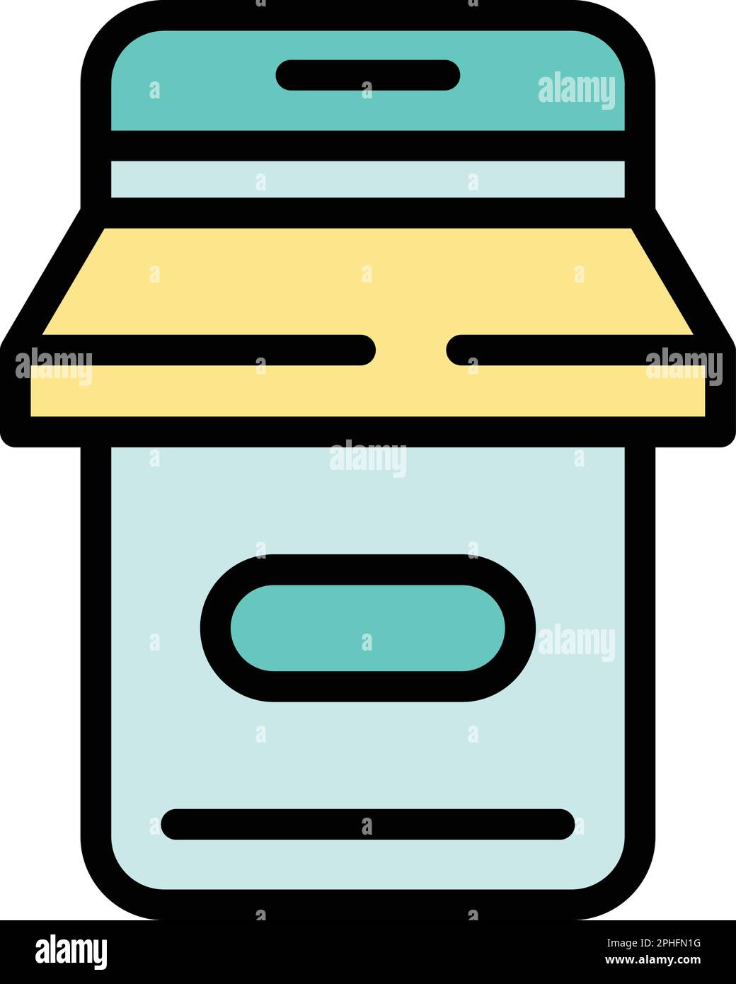 Shop box marketing icon. Outline Shop box marketing vector icon for web ...