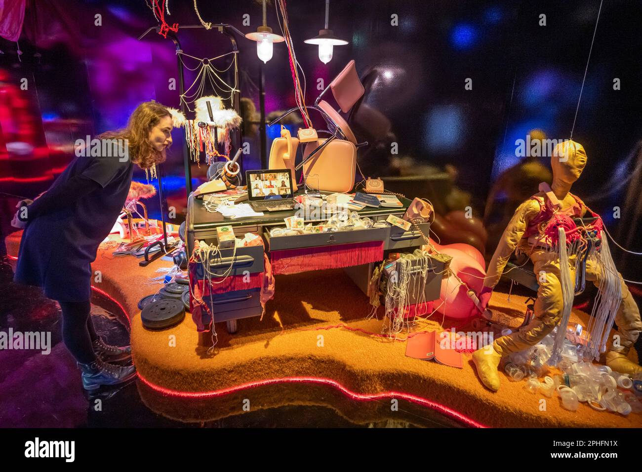 Wellcome Collection museum, London, UK. 28 March 2023. A new major ...