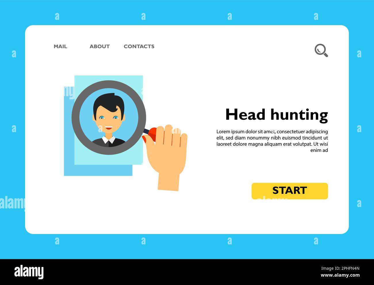 Department head and job Stock Vector Images - Alamy