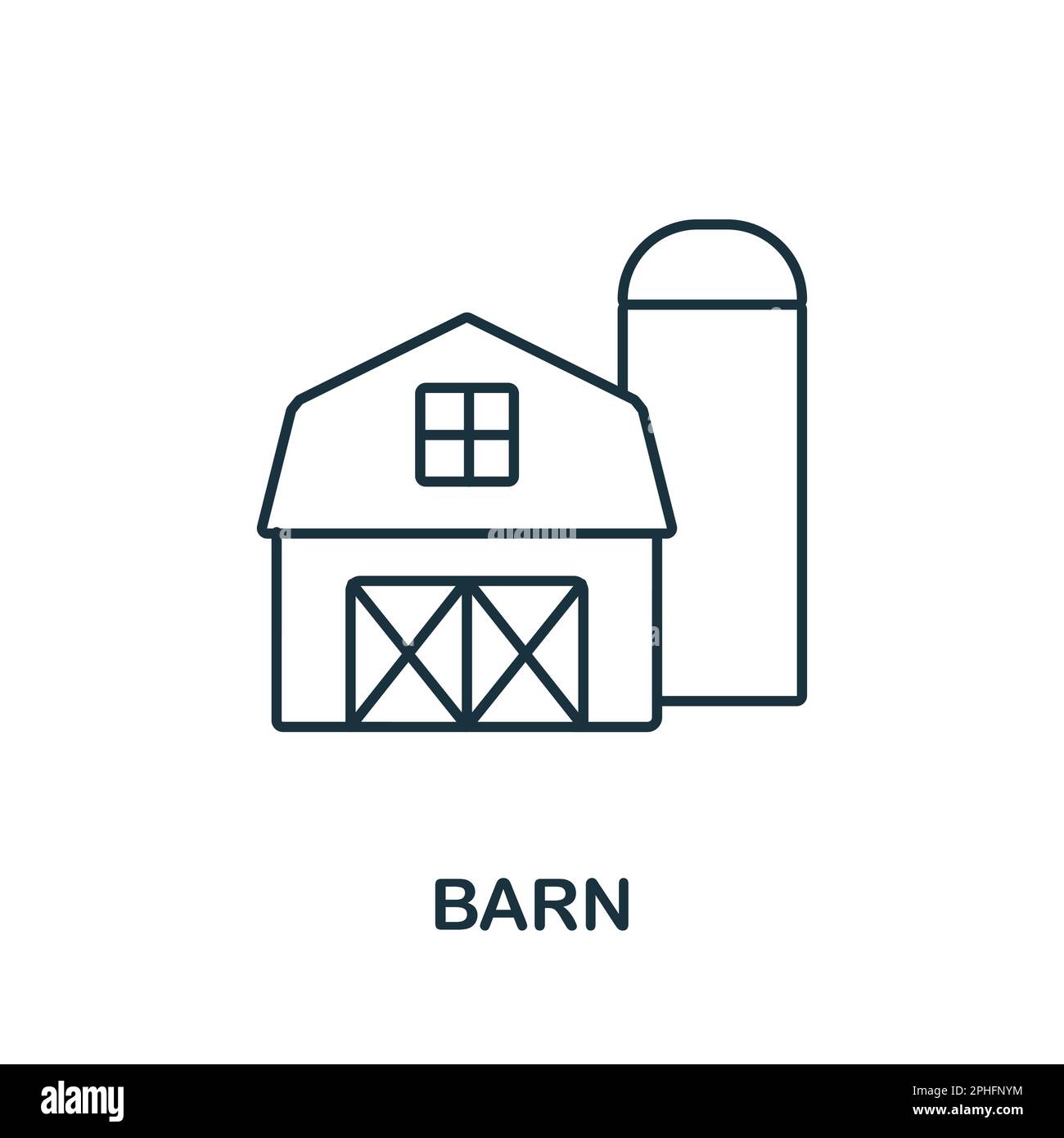 Barn Outline How To Draw A Barn (farm) 👩🌾