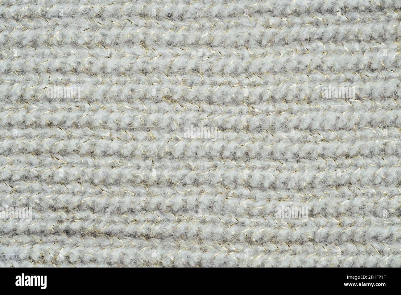 light grey knit sweater pattern with gold tinsel. Cozy nordic ...