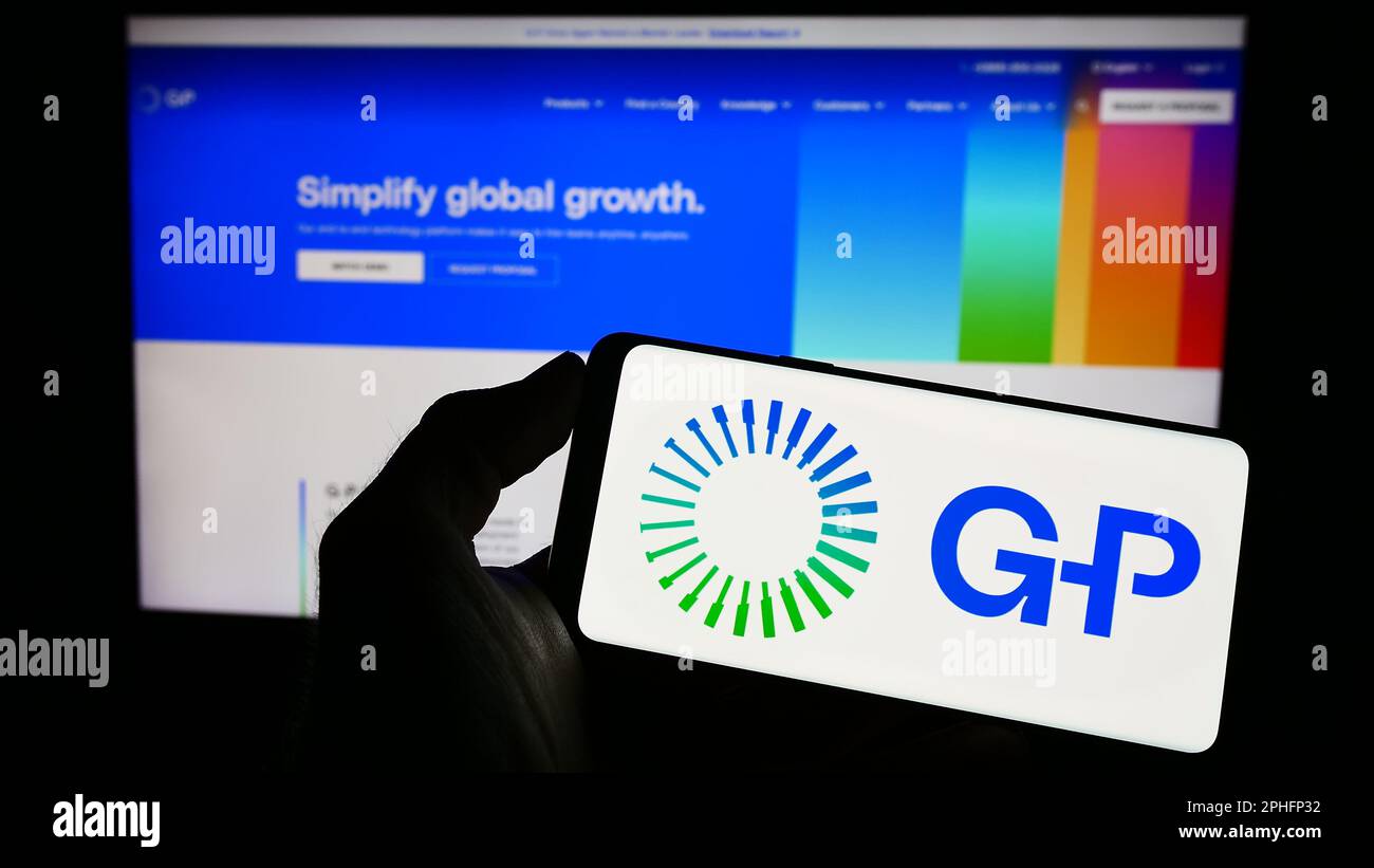 Globalization partners logo hi-res stock photography and images - Alamy