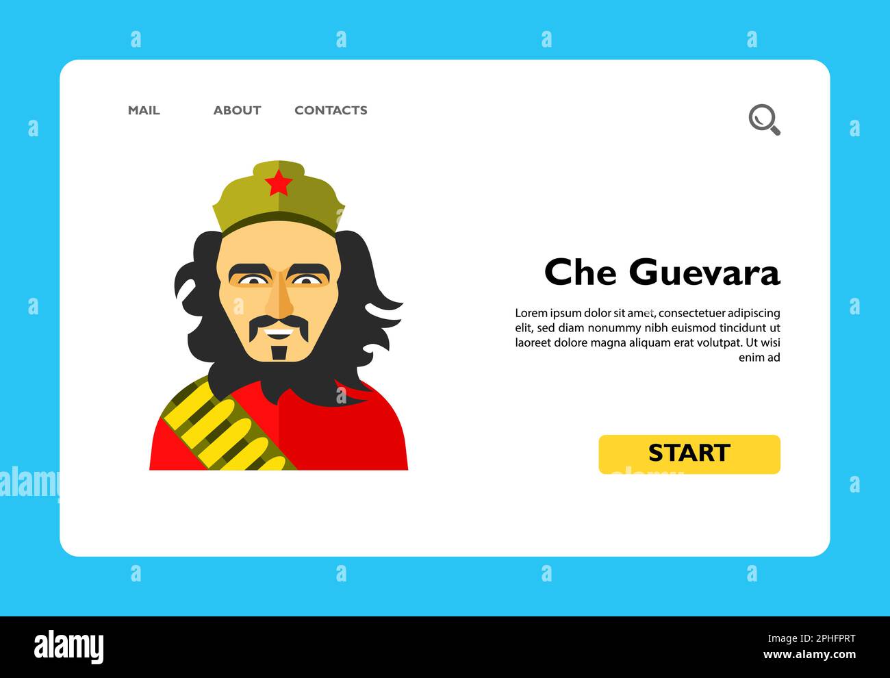 Che man Stock Vector Images - Alamy