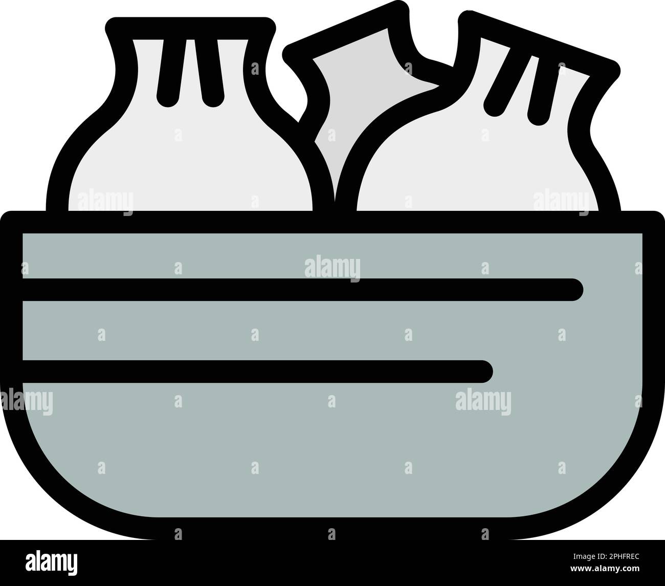 Korean food icon. Outline Korean food vector icon for web design ...