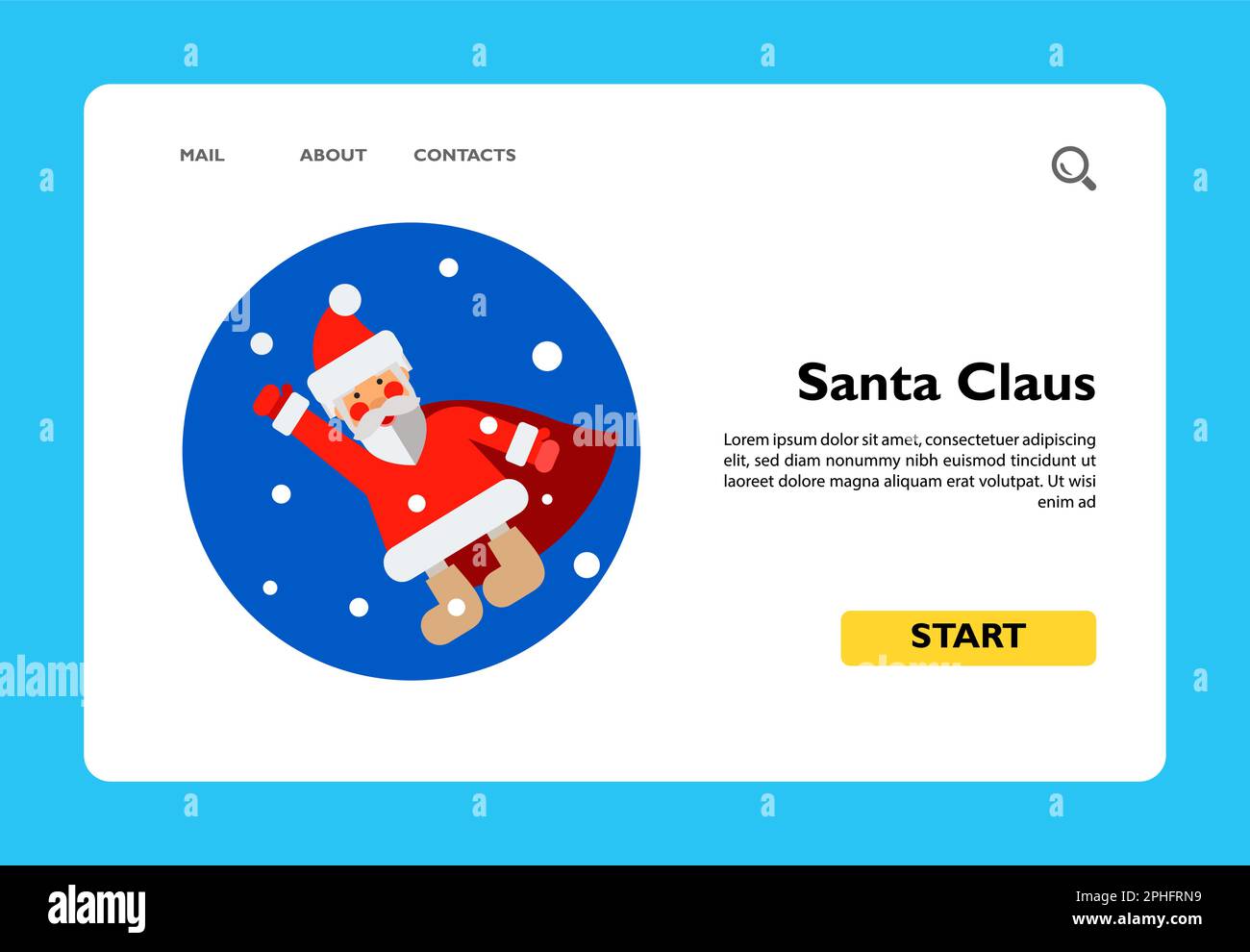 Flying santa hi-res stock photography and images - Alamy