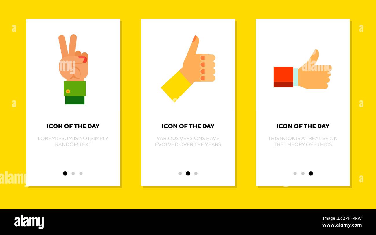 Positive hand gestures flat icon set Stock Vector Image & Art - Alamy Positive hand gestures flat icon set Stock Vector Image & Art - Alamy