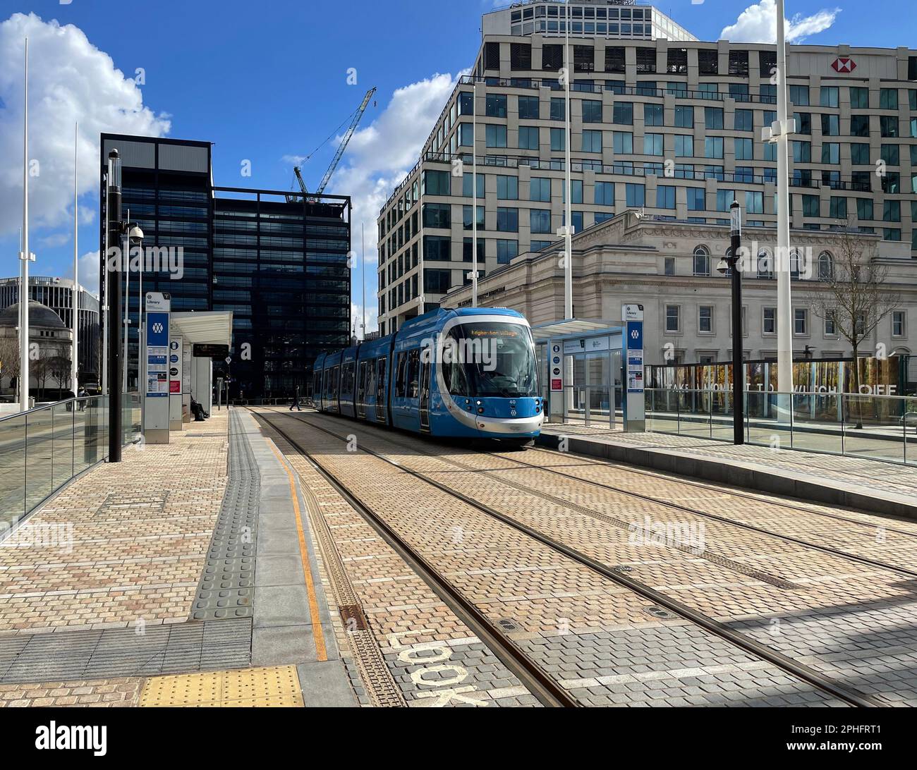 Library tram stop hi-res stock photography and images - Alamy