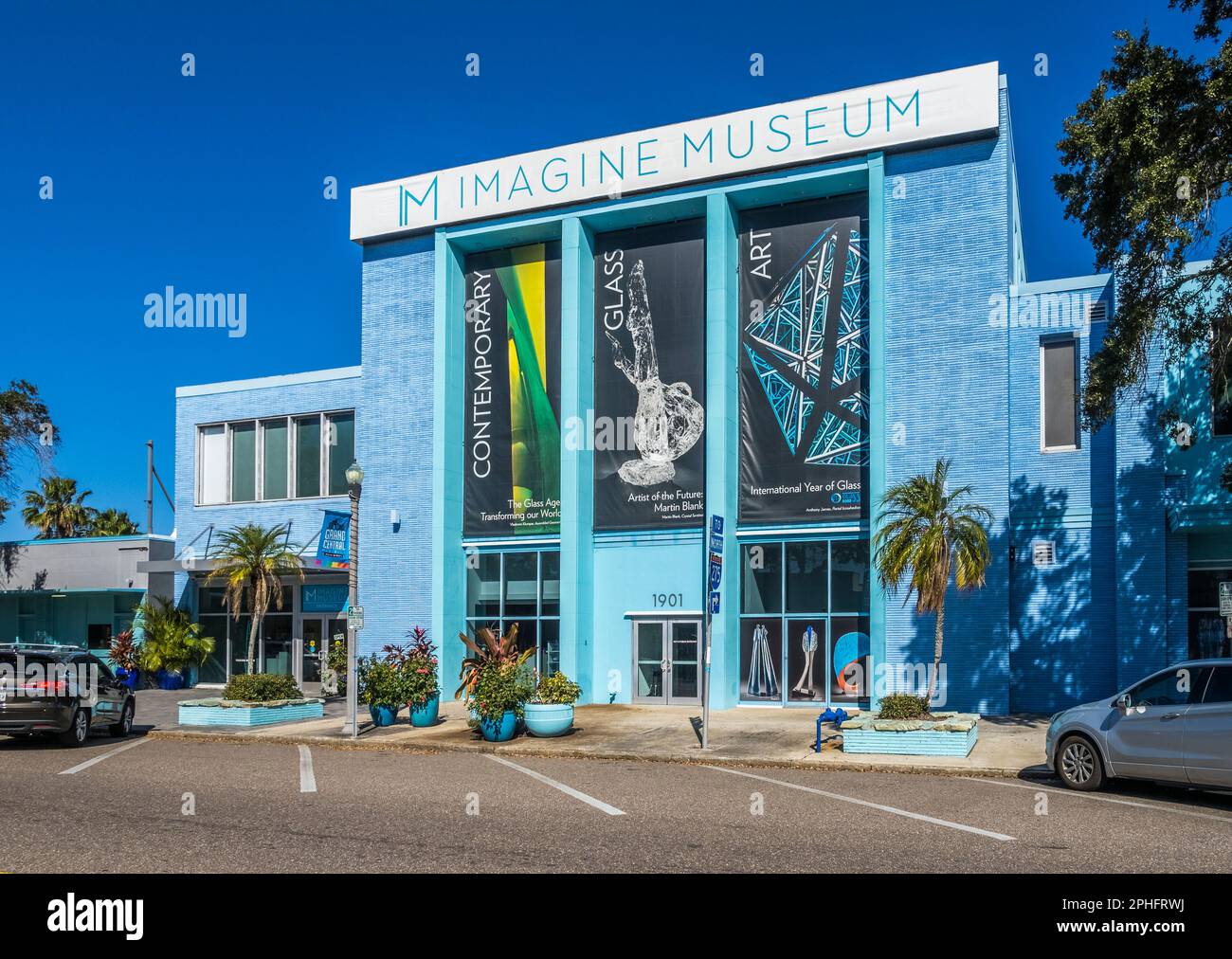 Exterior of the Imagine Museum in St Petersburg Florida USA Stock Photo ...