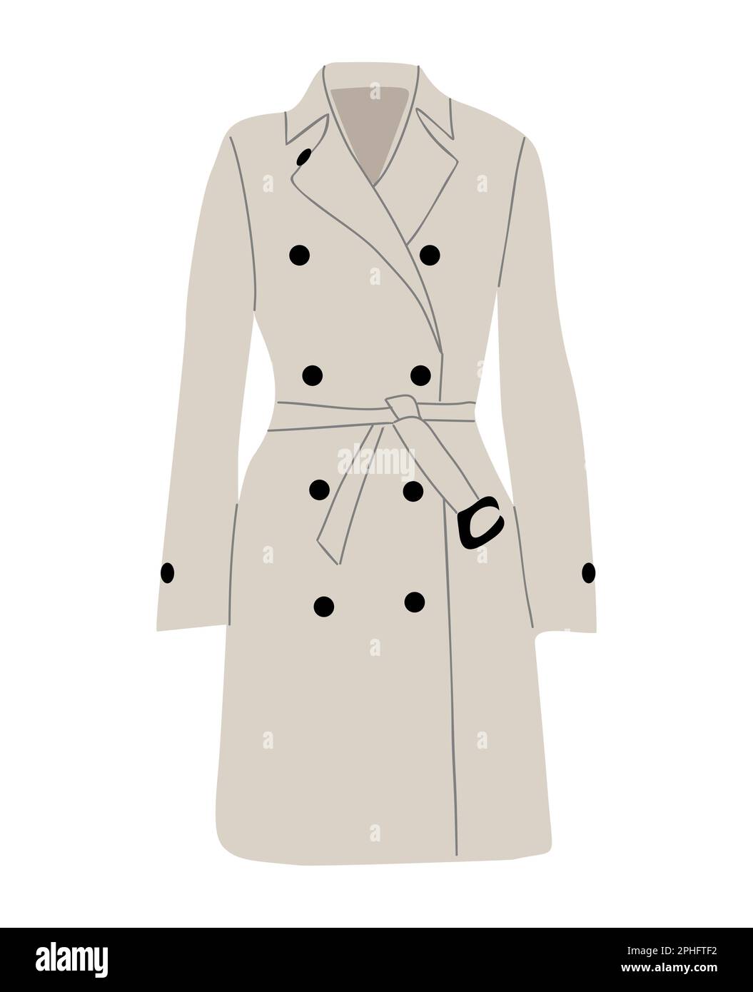 Trench coat icon hi-res stock photography and images - Alamy