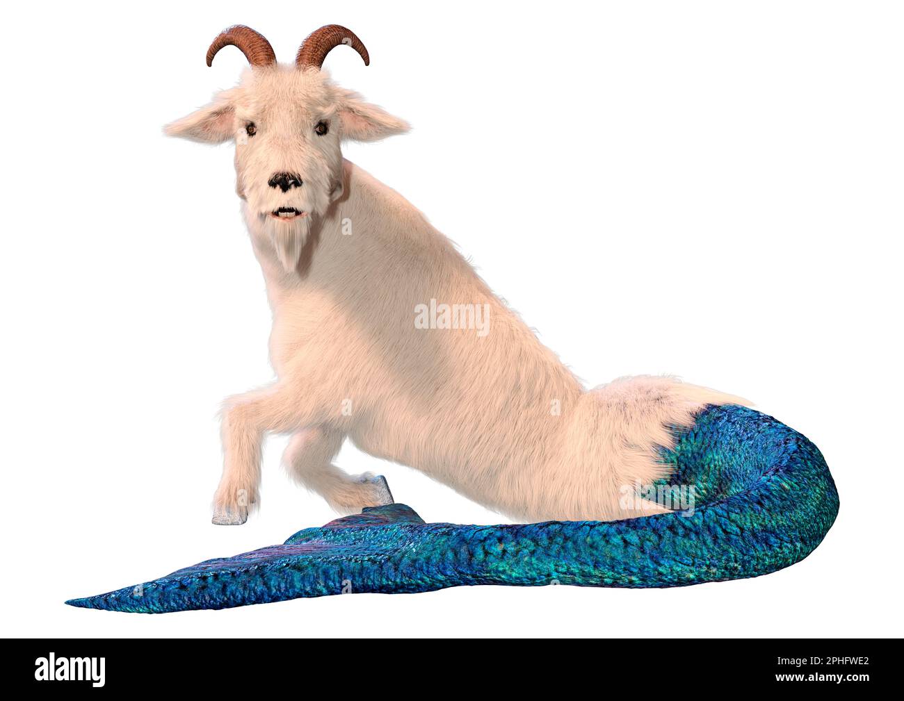 Capricorn Goat Mermaid