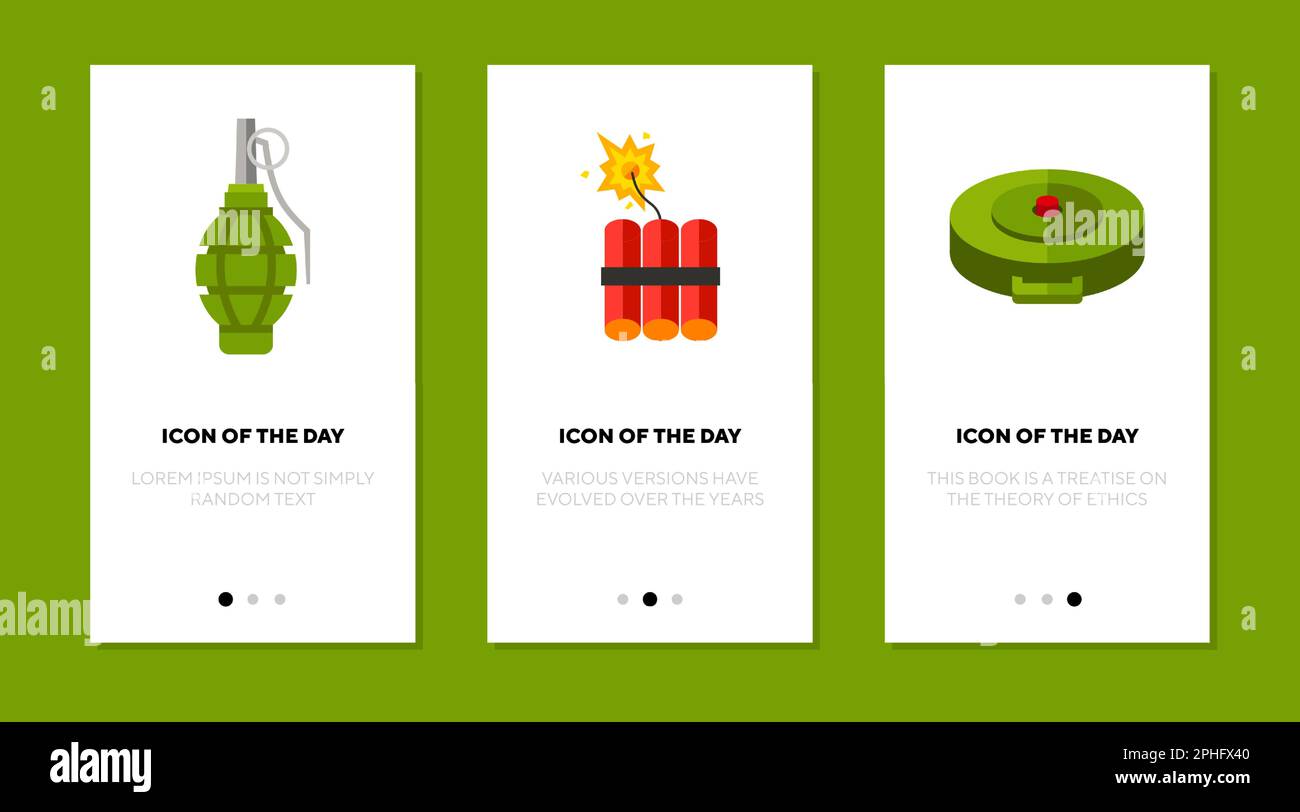 Land mine warning sign Stock Vector Images - Alamy