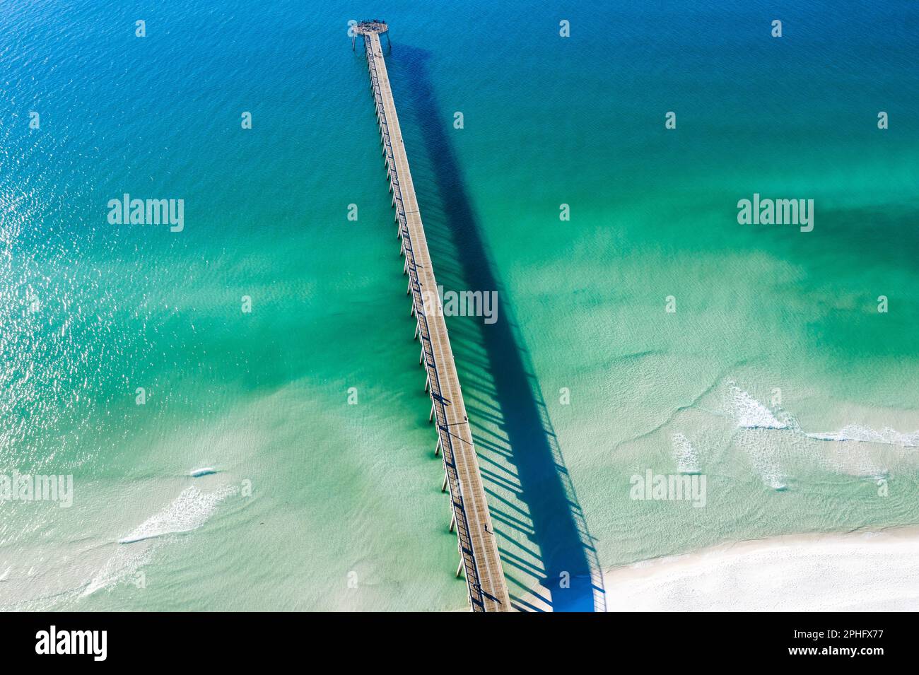 The Navarre Beach Fishing Pier is a record-holding fishing pier in ...