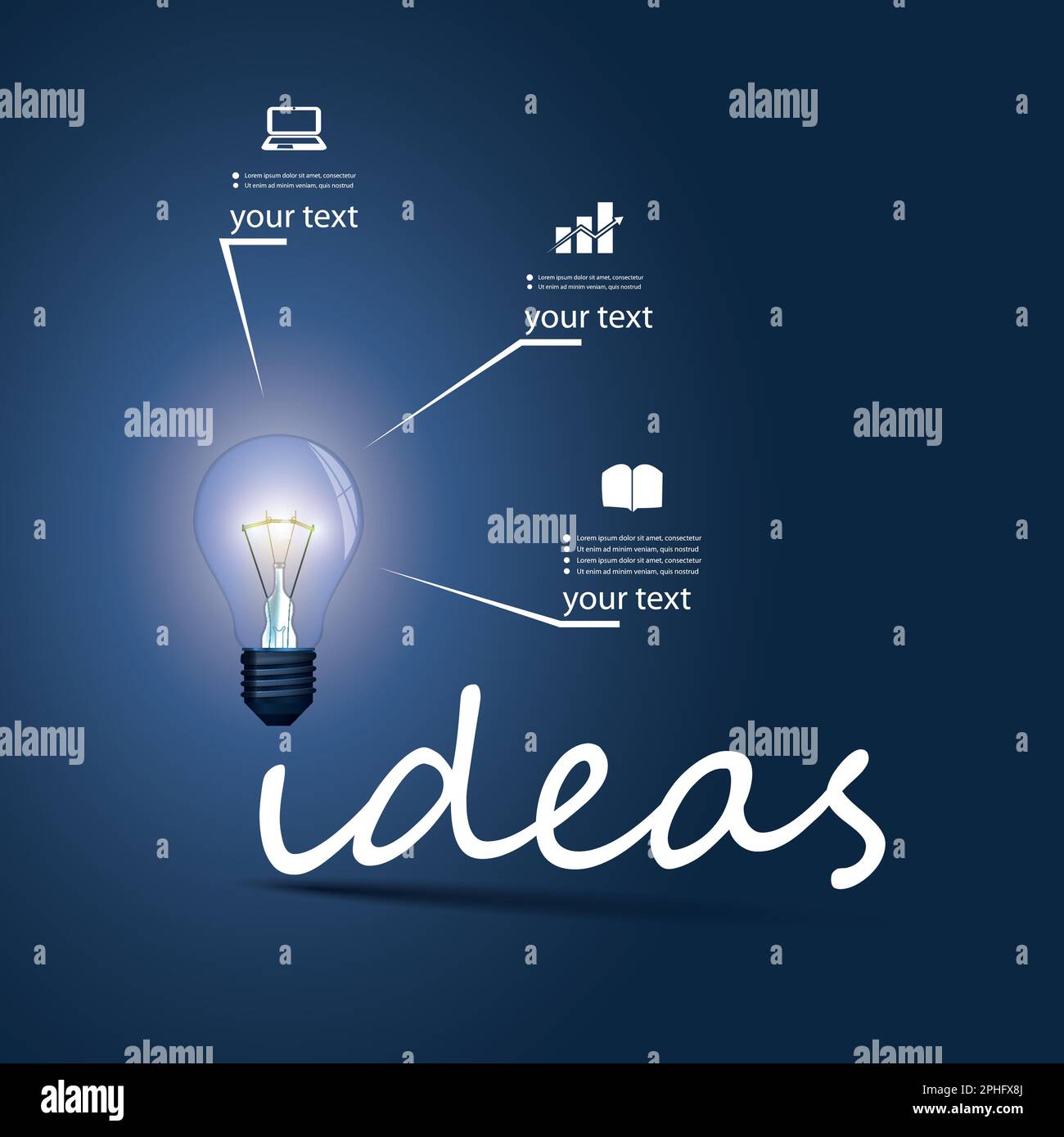 Power of positive thinking book Stock Vector Images - Alamy