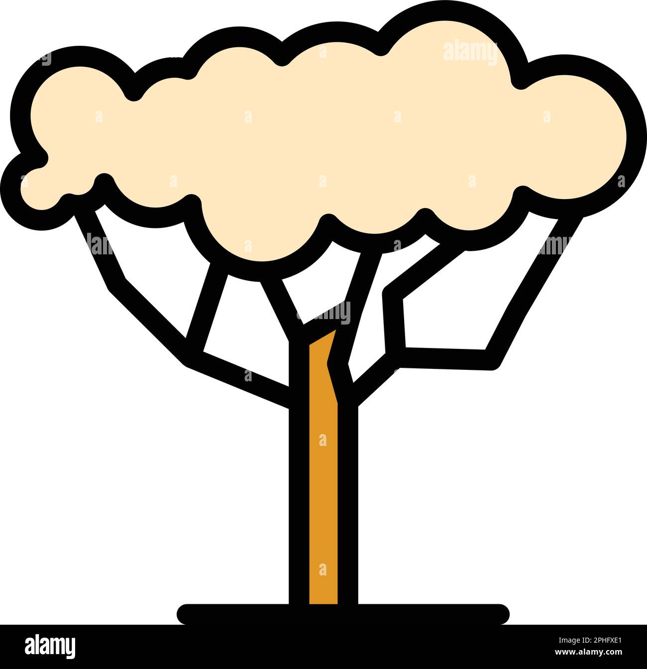 Safari Tree Drawing