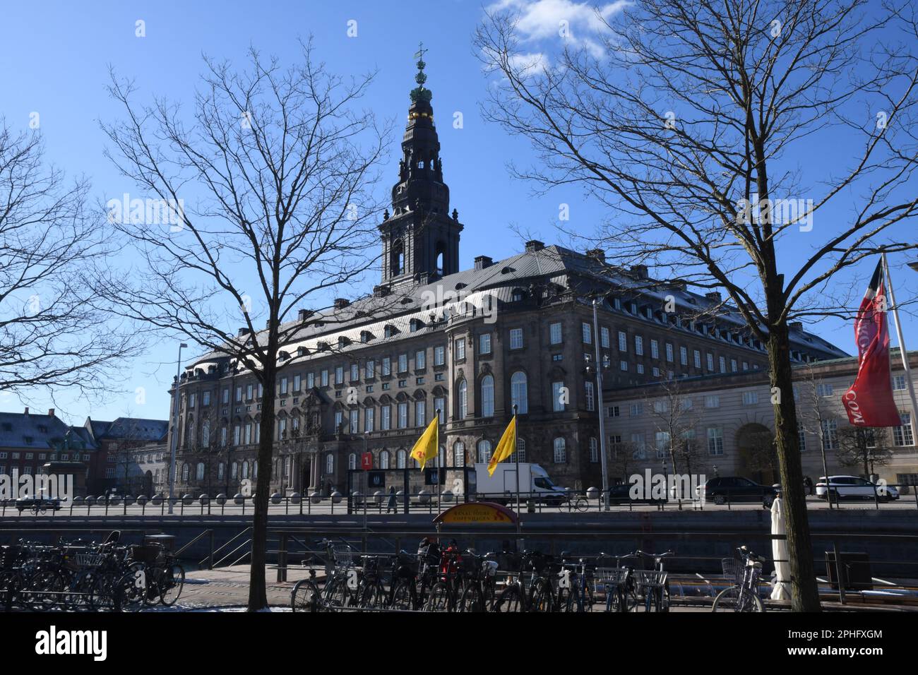 Copenhagen /Denmark/28 March 2023/ Christiansborg castle daniah ...