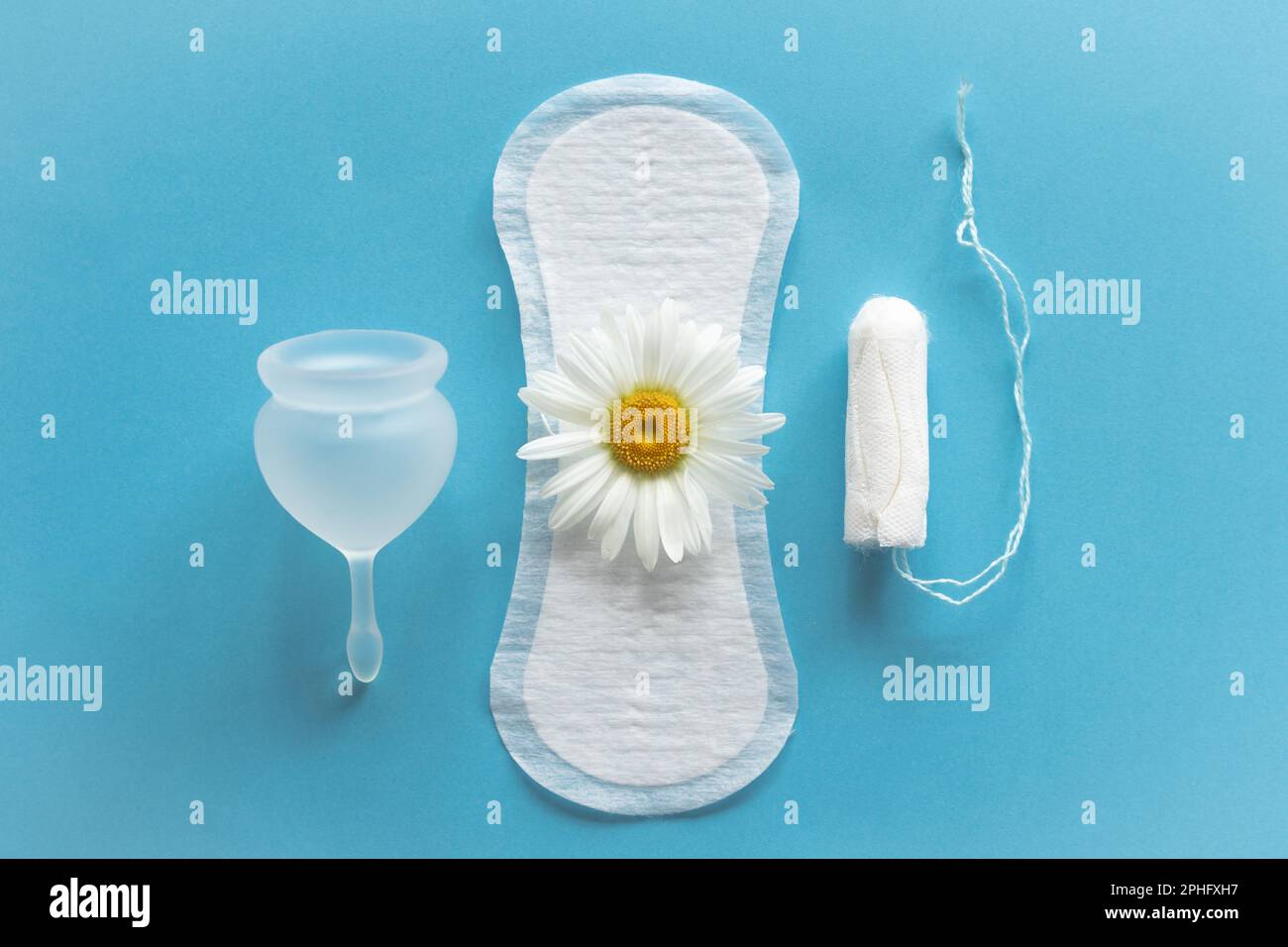 Menstrual cup pad tampon hi-res stock photography and images - Alamy