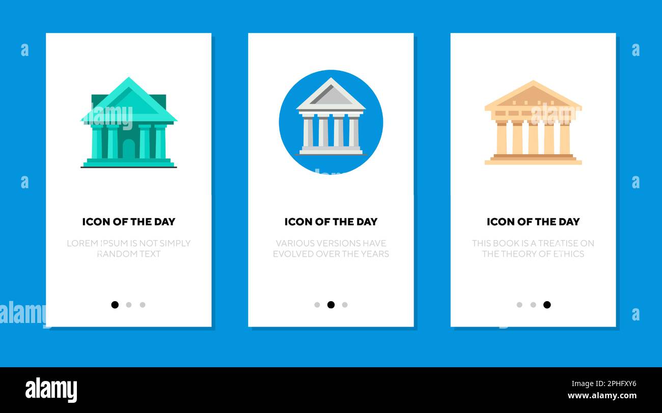 Traditional greek facade Stock Vector Images - Alamy