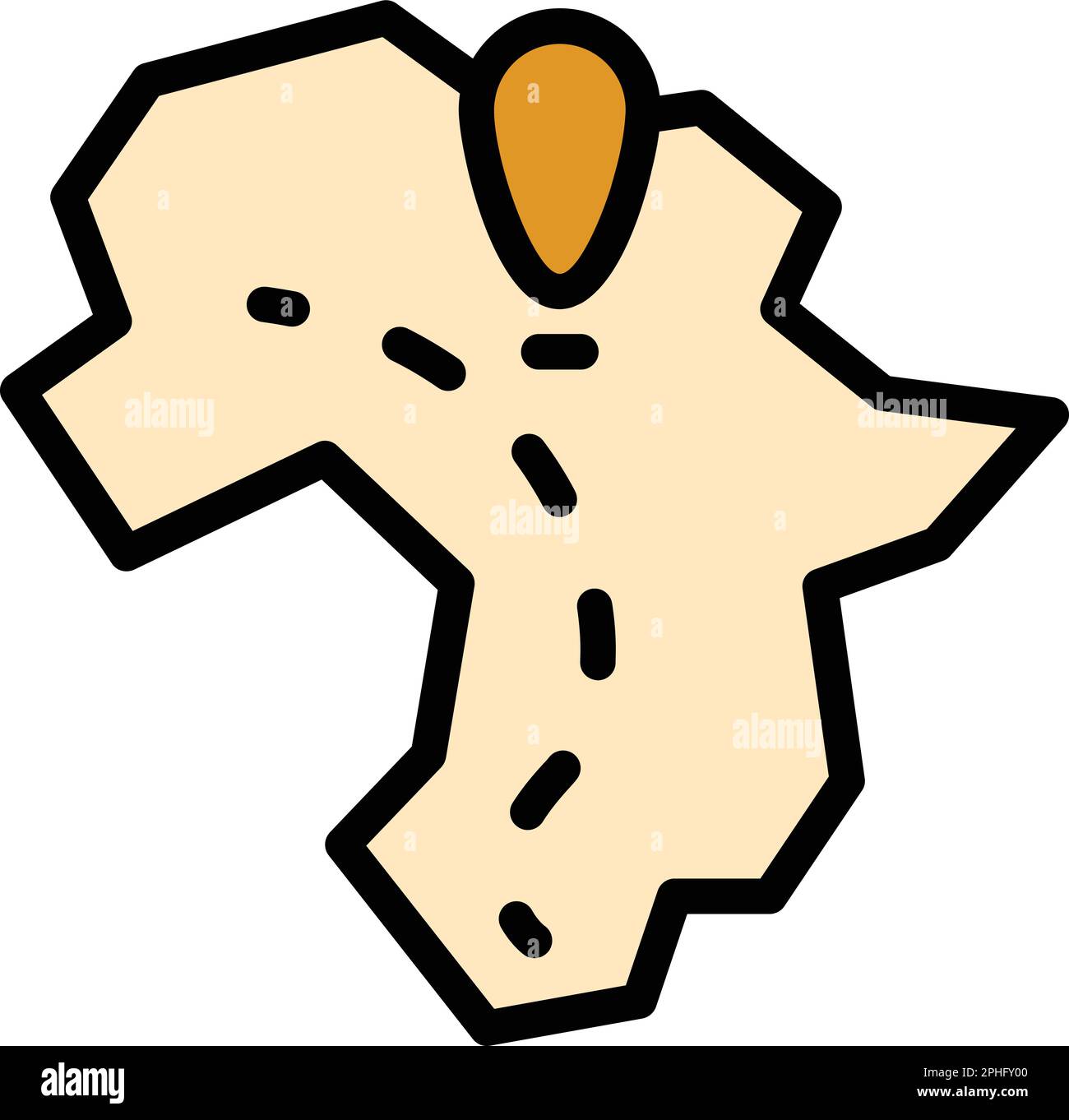 Safari africa icon. Outline Safari africa vector icon for web design ...