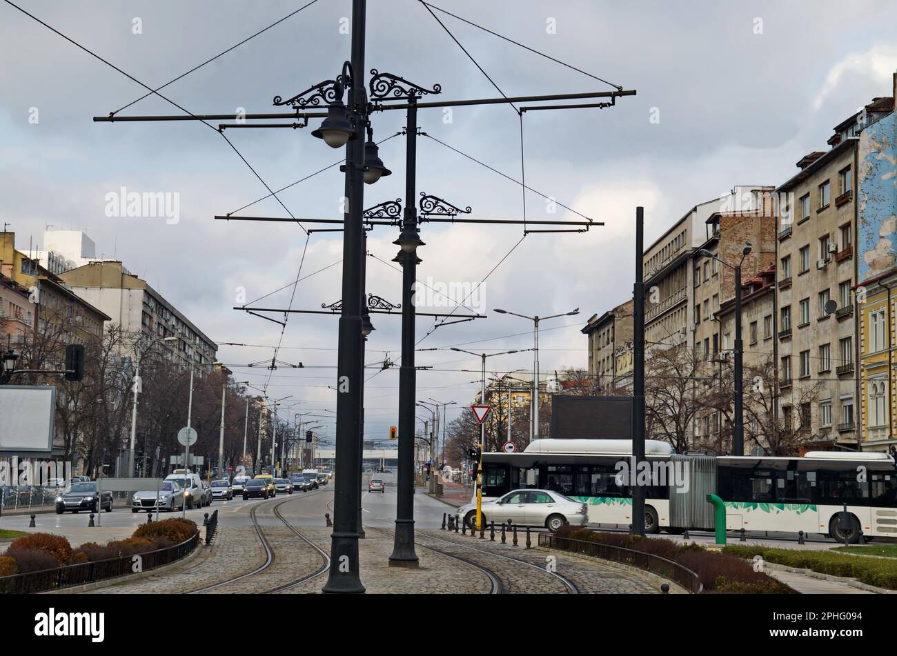 Urban infrastructure and traffic from Lion`s Bridge to the vicinity of ...