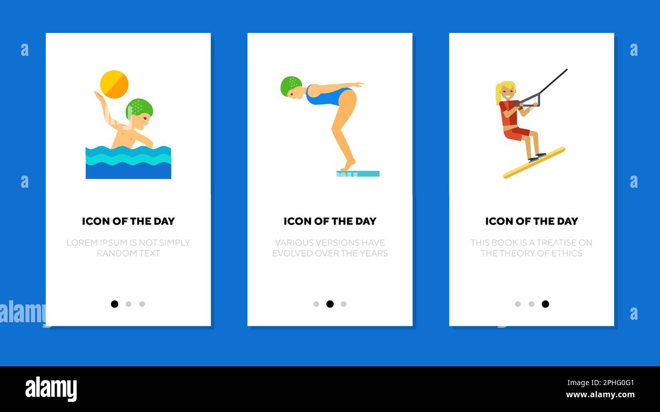 People swimming in boat on Stock Vector Images - Alamy