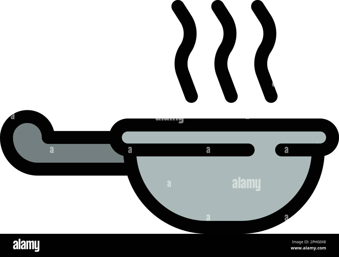 Soy sauce bowl icon. Outline Soy sauce bowl vector icon for web design ...