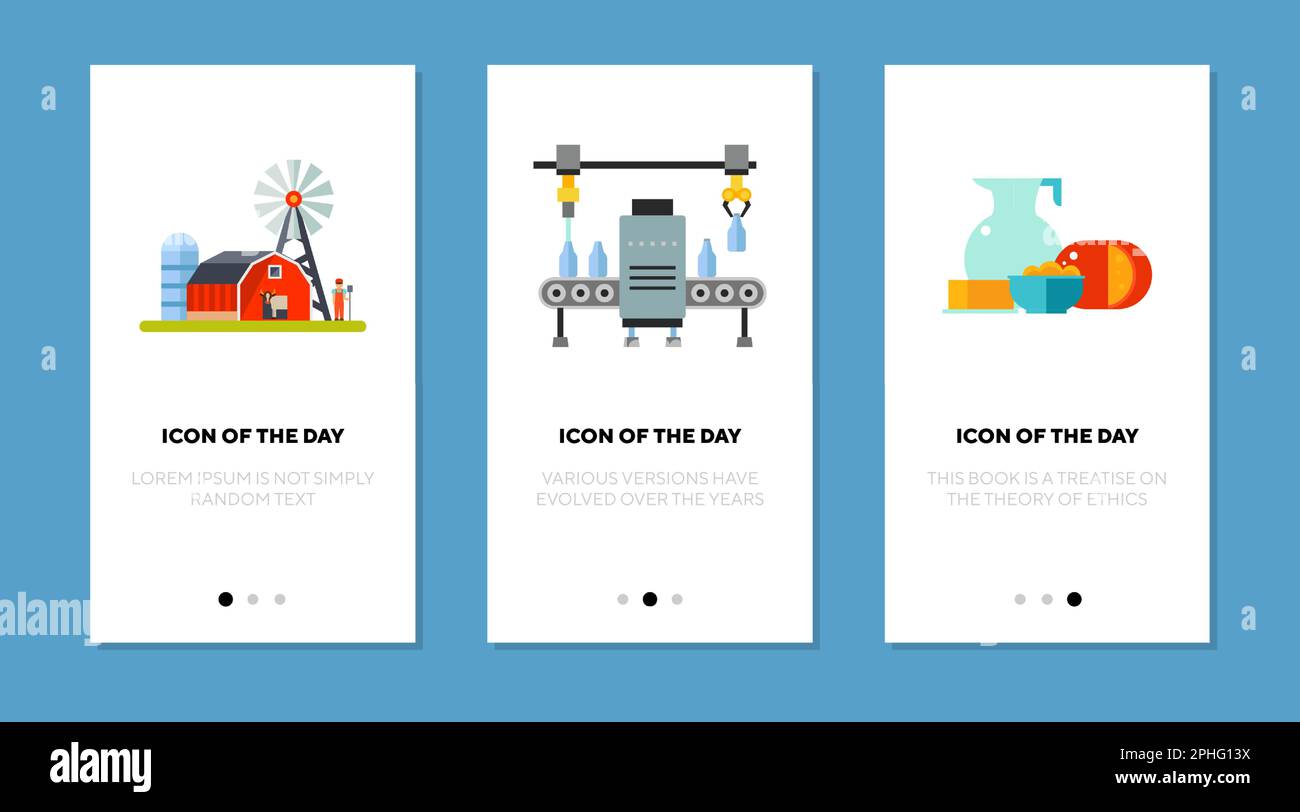 Dairy cattle technology Stock Vector Images - Alamy