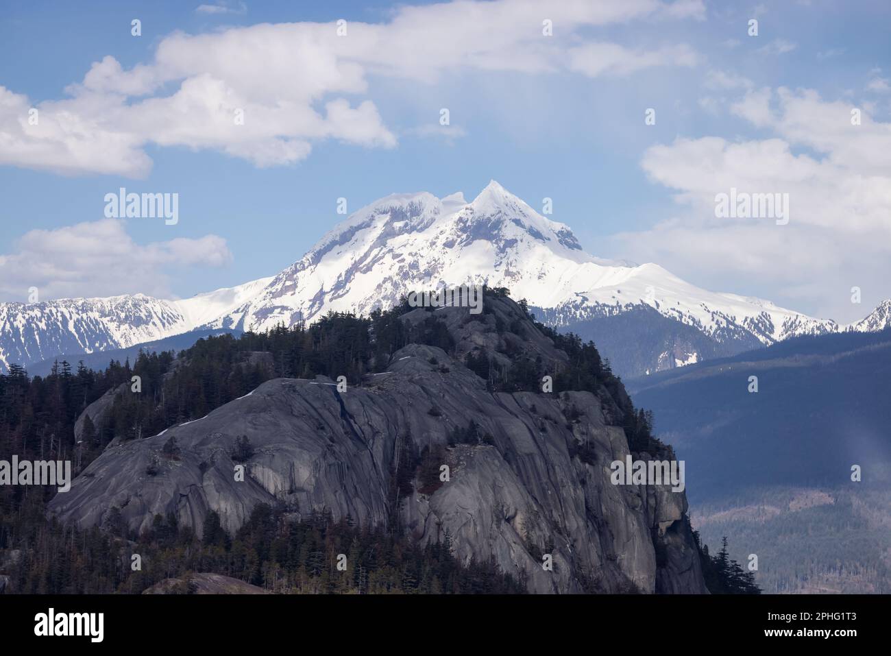 Aerial View of Canadian Mountain Landscape Nature Background Stock ...