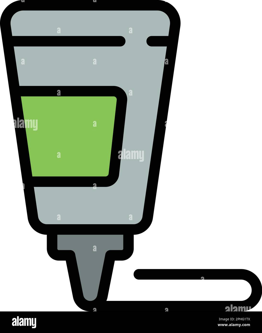 Wasabi bottle icon. Outline Wasabi bottle vector icon for web design ...
