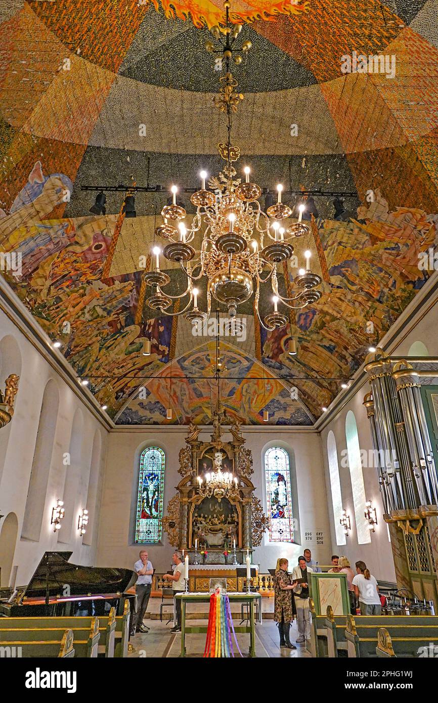 Oslo cathedral interior hi-res stock photography and images - Alamy