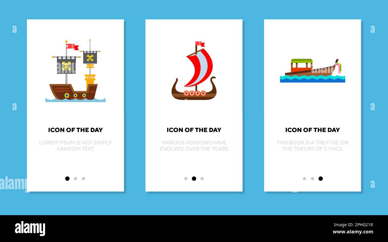 Wooden ships Stock Vector Images - Alamy