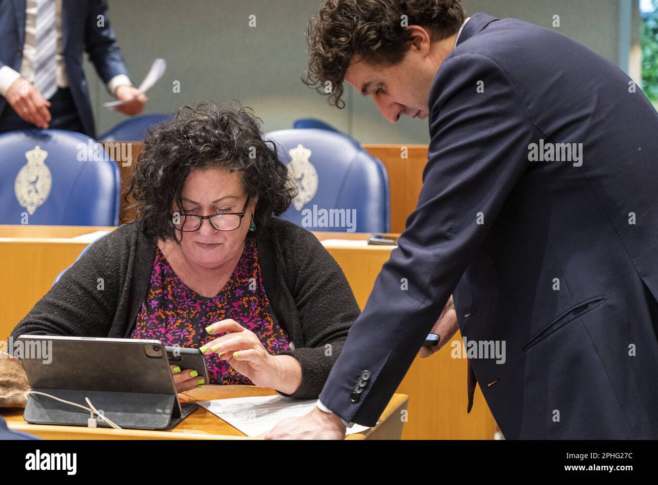 THE HAGUE - Caroline van der Plas in conversation with Jesse Klaver ...