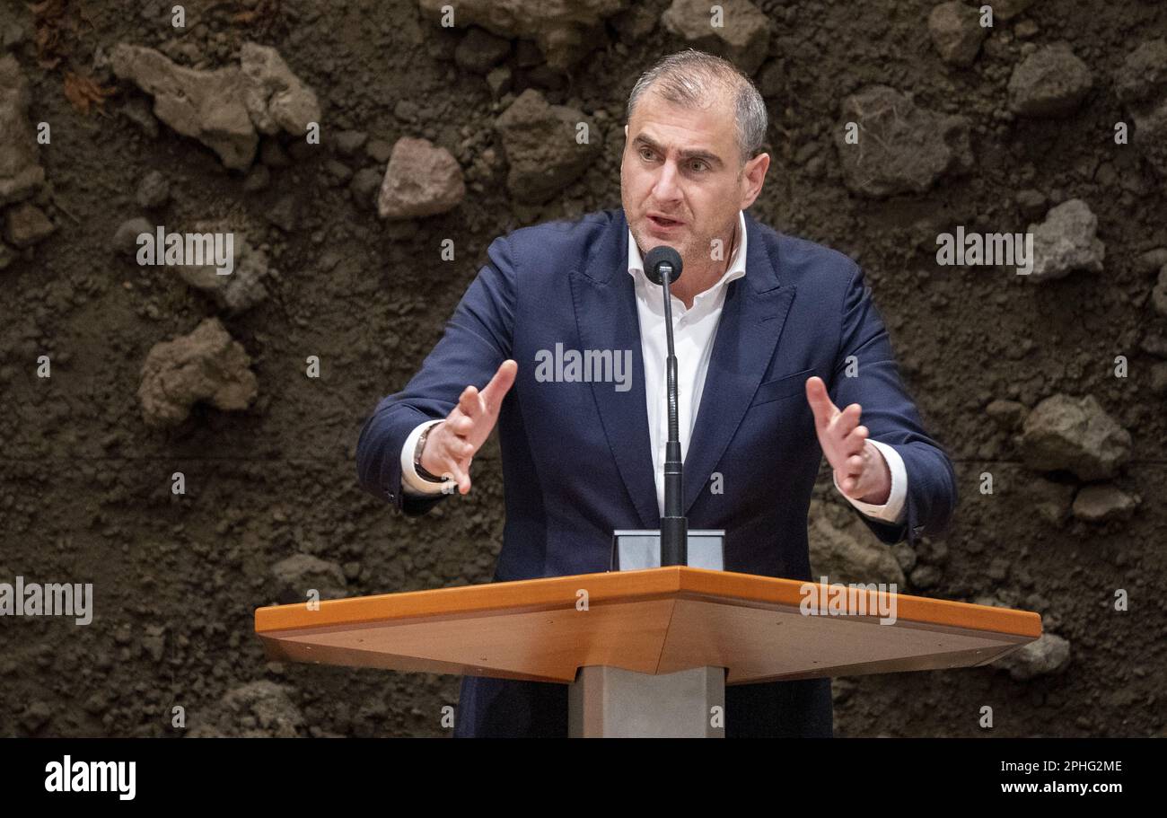 THE HAGUE - Gidi Markuszower (PVV) during the weekly question hour in ...