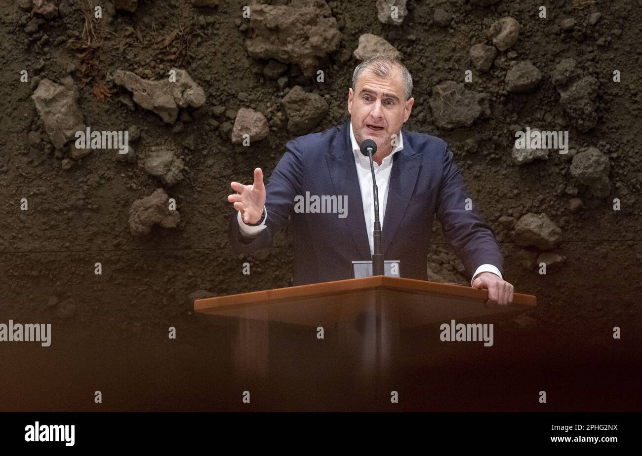 THE HAGUE - Gidi Markuszower (PVV) during the weekly question hour in ...