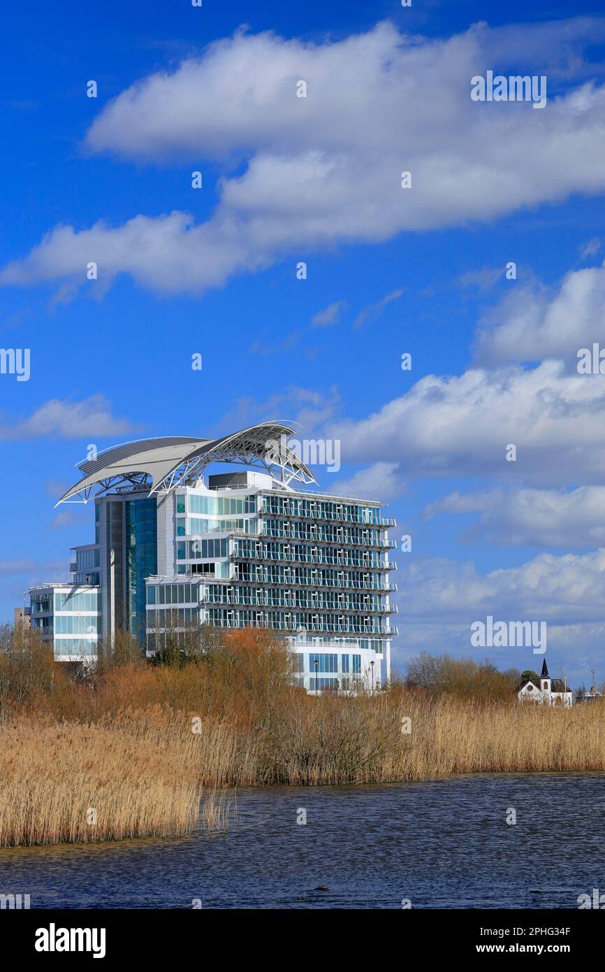 Cardiff Bay Wetlands Nature Reserve, Cardiff Bay, South Wales, UK Stock ...