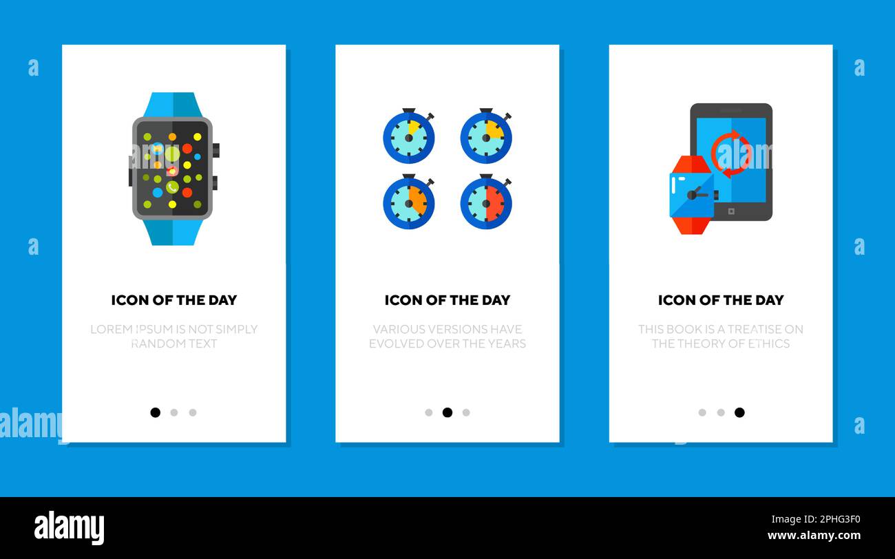 Metering devices flat icon set Stock Vector Image & Art - Alamy