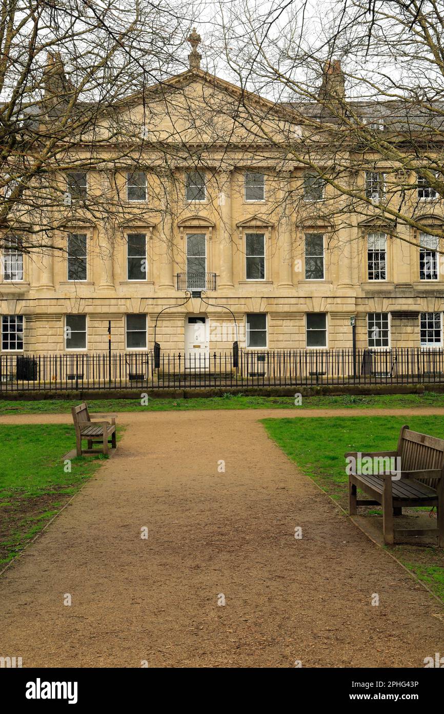 Queen Square designed by the architect John Wood the Elder. Bath ...