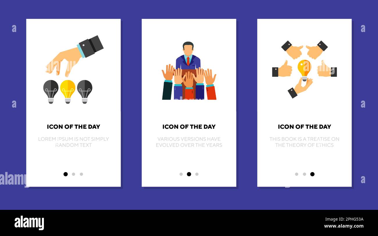 Approval icon pack Stock Vector Images - Alamy