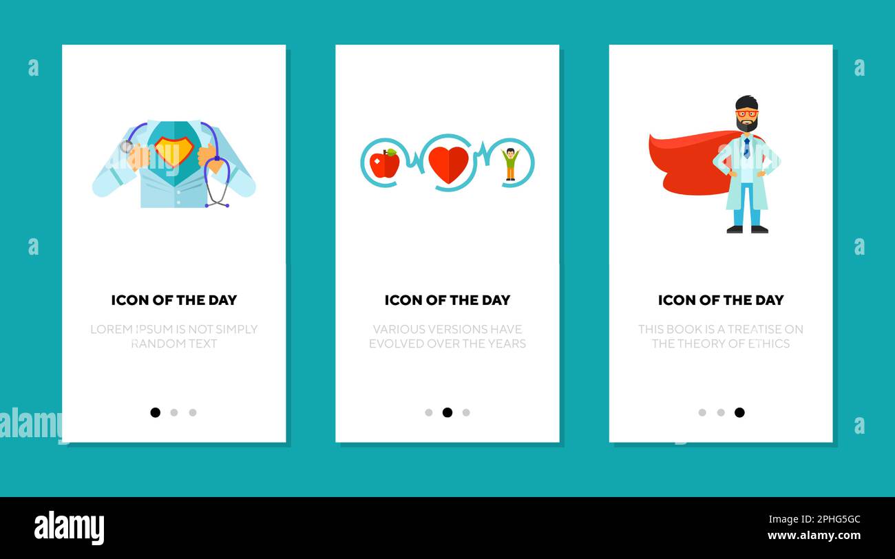 Doctor superhero cape flat Stock Vector Images - Alamy