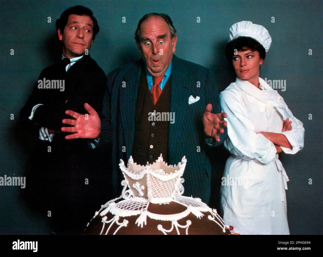 JACQUELINE BISSET, ROBERT MORLEY and GEORGE SEGAL in WHO IS KILLING THE ...
