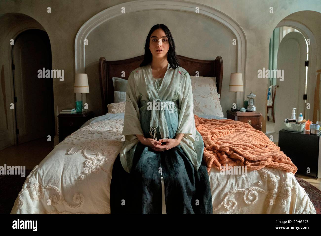 MELISSA BARRERA in BED REST (2022), directed by LORI EVANS TAYLOR. Credit: BondIt / Buffalo 8 ...